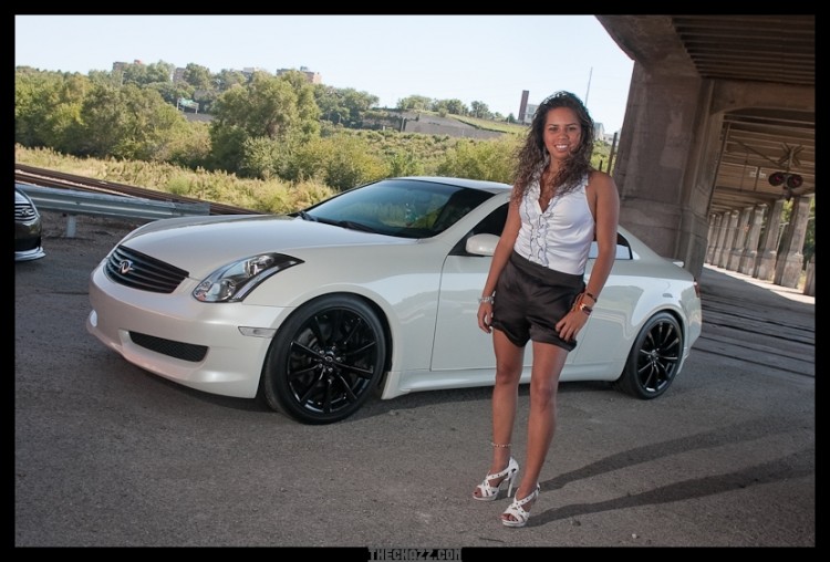 Jessica with the G's and Z06 • TheChazz.com