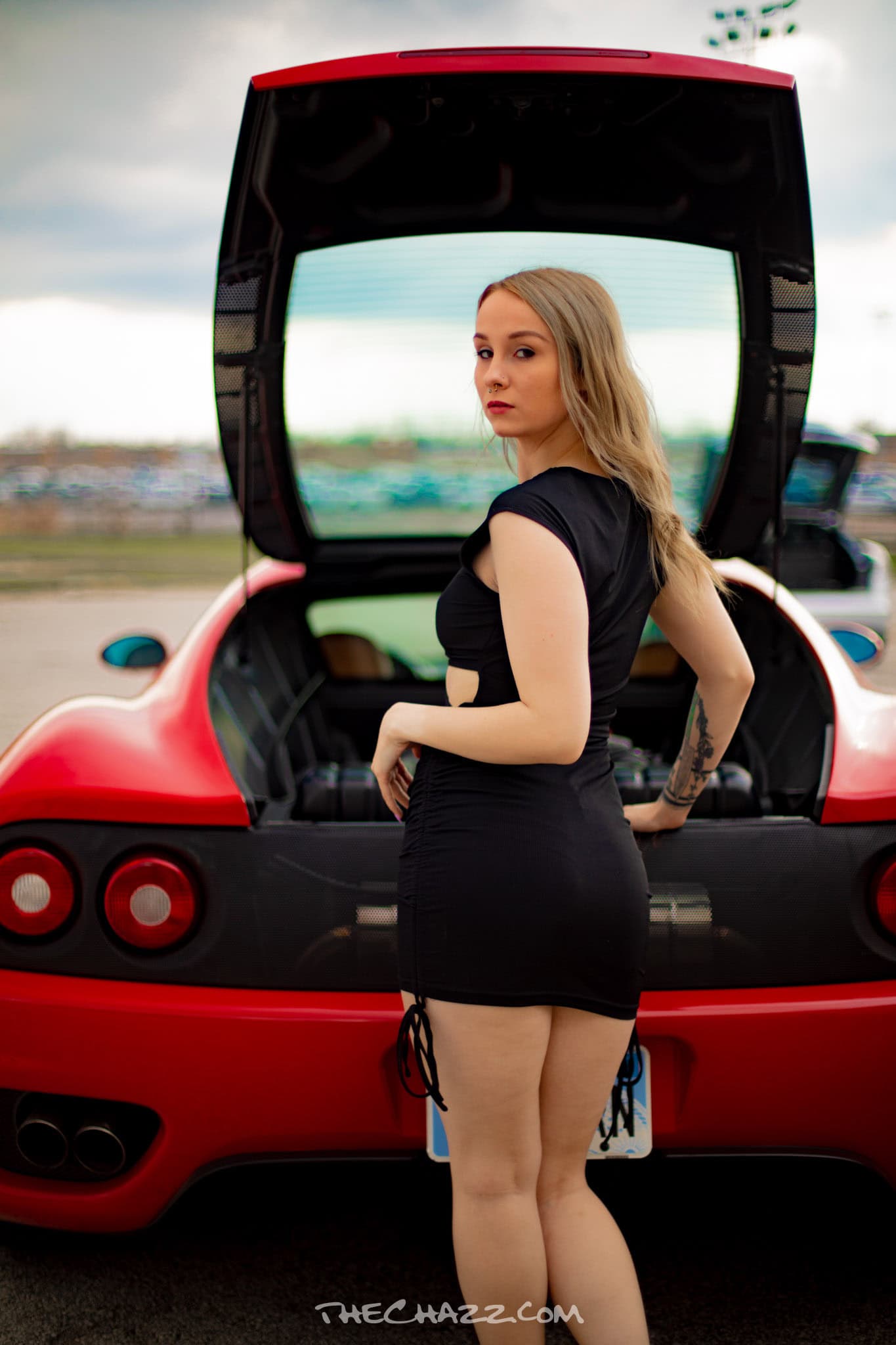 Alisa and the Ferrari 360 | TheChazz.com